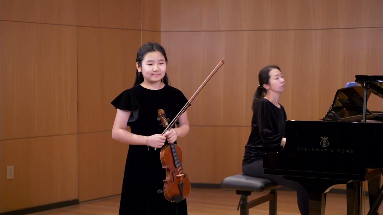 Claire Lee - de Bériot Violin Concerto No. 7 in G Major 1st mov. - YouTube
