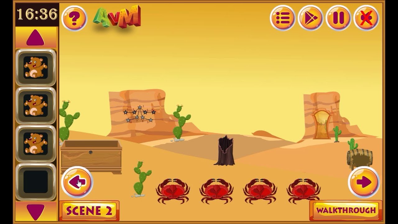 AVM Escape From Desert House walkthrough AVMGames. - YouTube