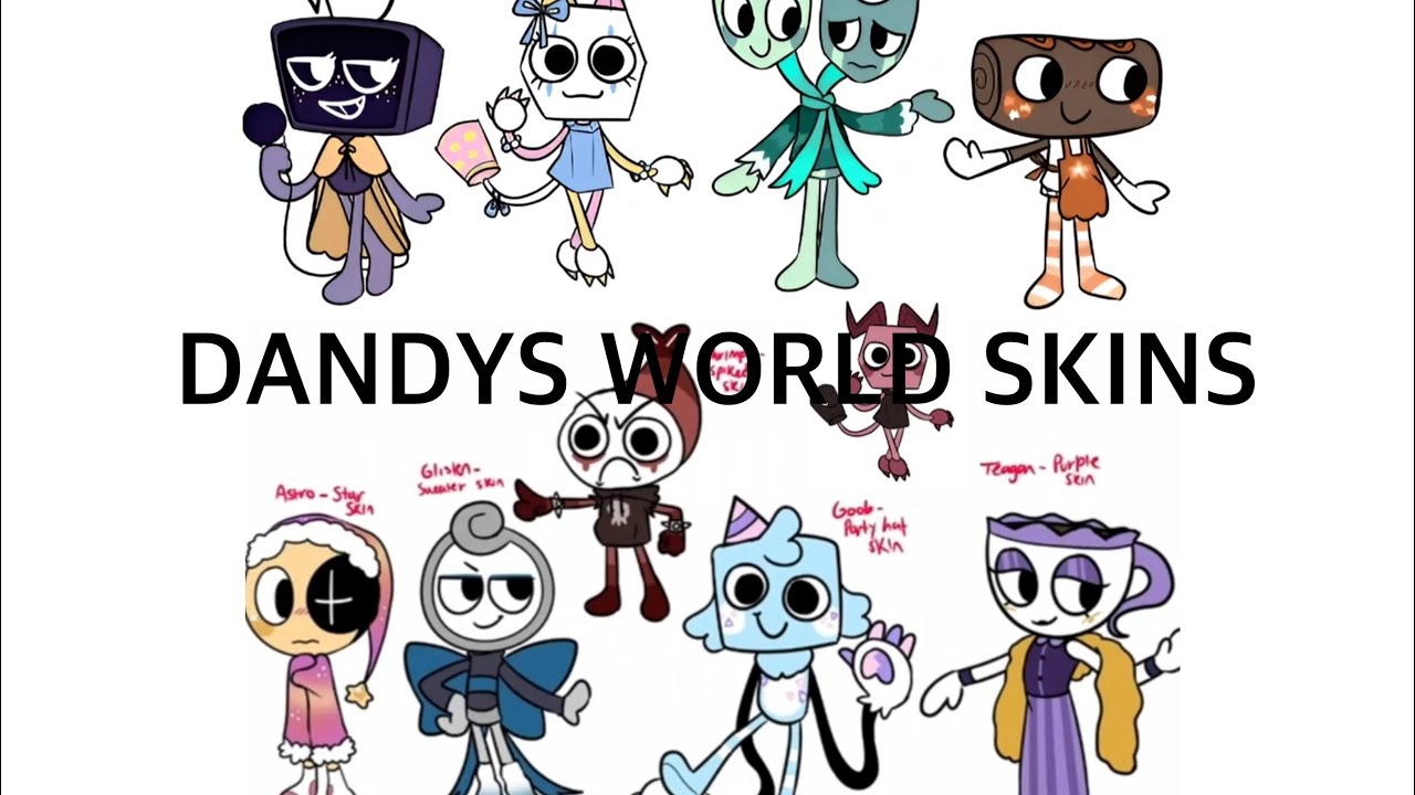 DANDYS WORLD UPCOMING SKINS - YouTube