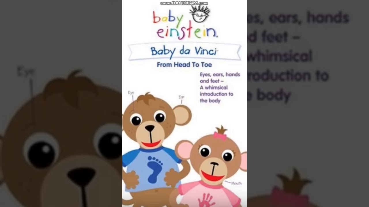 Baby Einstein Baby Da Vinci (2004) Head Shoulders Knees & Toes {Part 1 ...