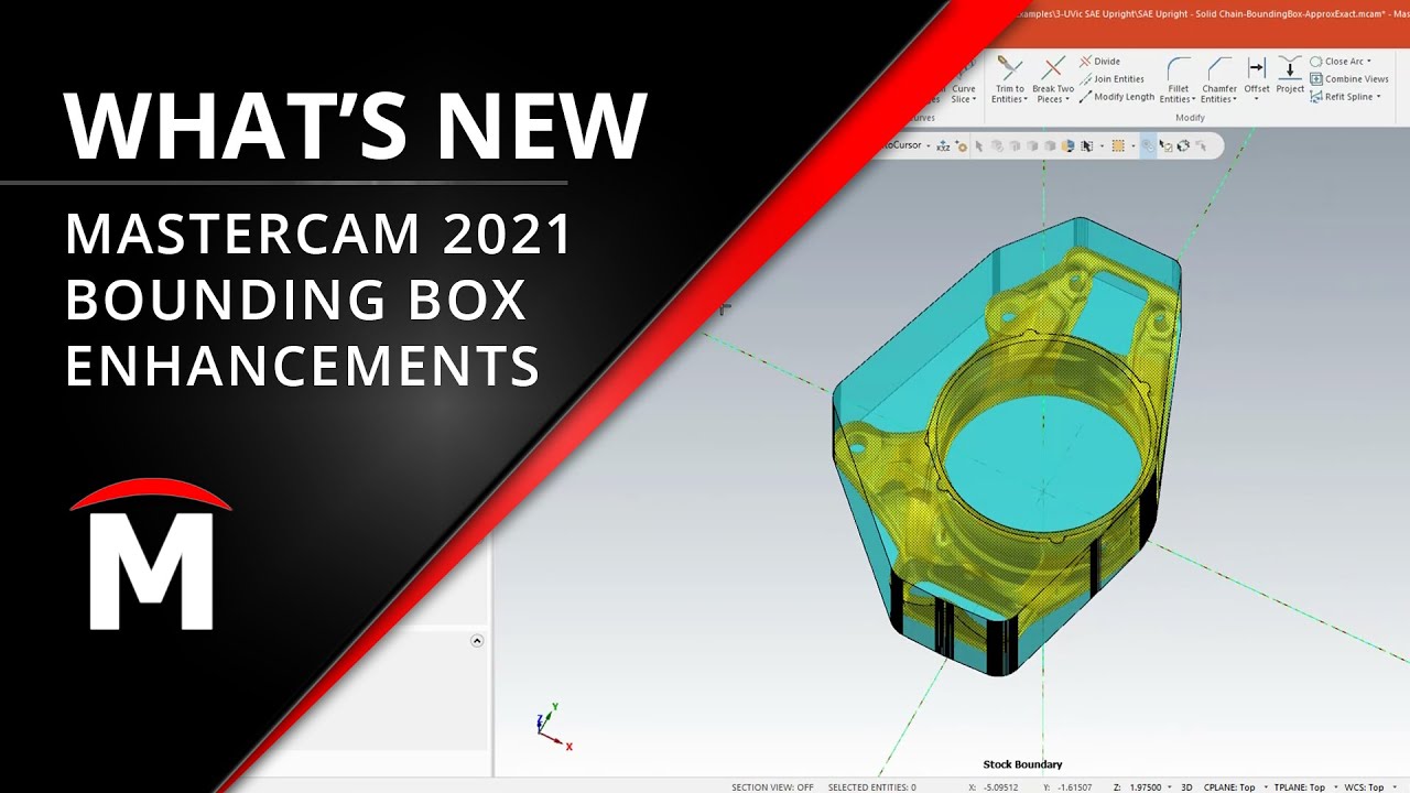 What's New Mastercam 2021 | Bounding Box - YouTube
