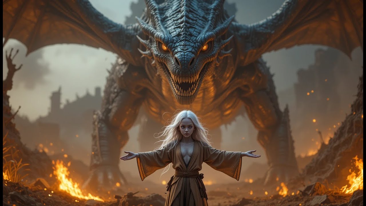 Dragon Attacked a Tiny Alien Girl—But One Human Risked His Life to Save ...
