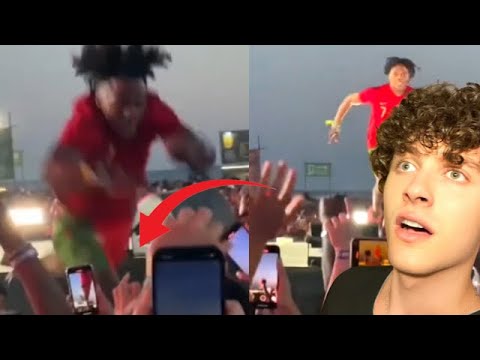 iShowSpeed Performs At Rolling Loud BREAKS LEG! - YouTube