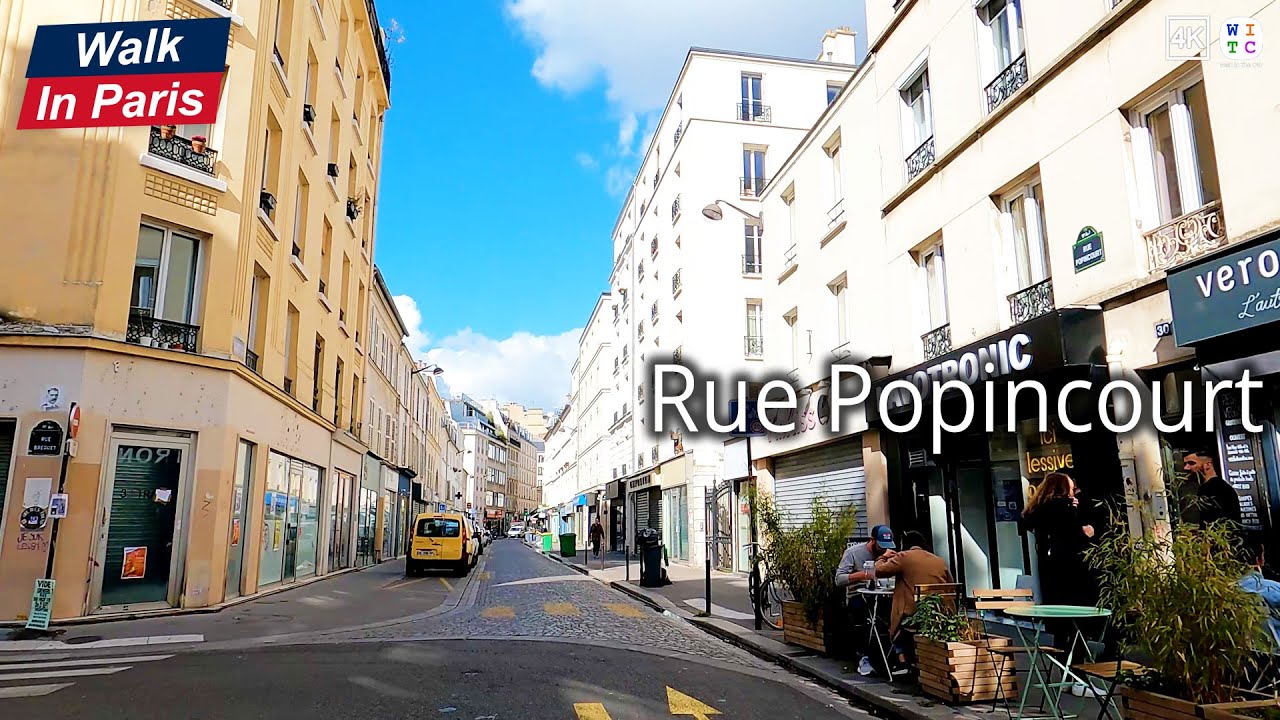 Rue Popincourt (4K) | Paris Walking Tour - YouTube