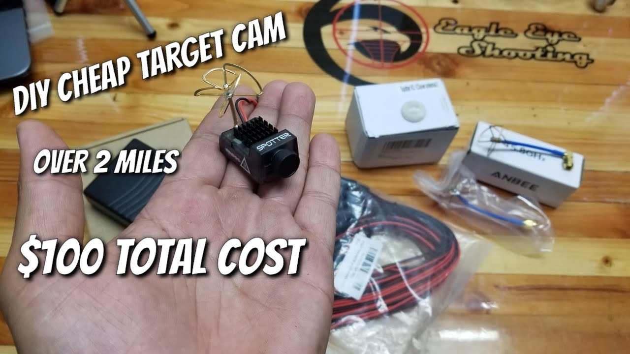 DIY Cheap Target Camera $100 +2Miles - Solution #1 - FPV Camera ROTG01 ...