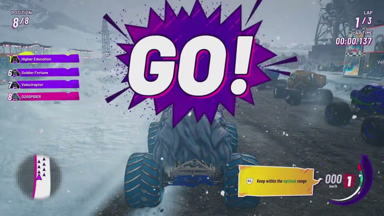Monster Jam showdown Yeti Racing - YouTube