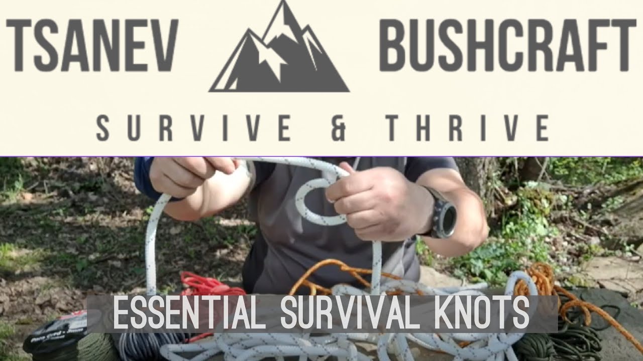 The 6 Knots That Could Save Your Life - YouTube
