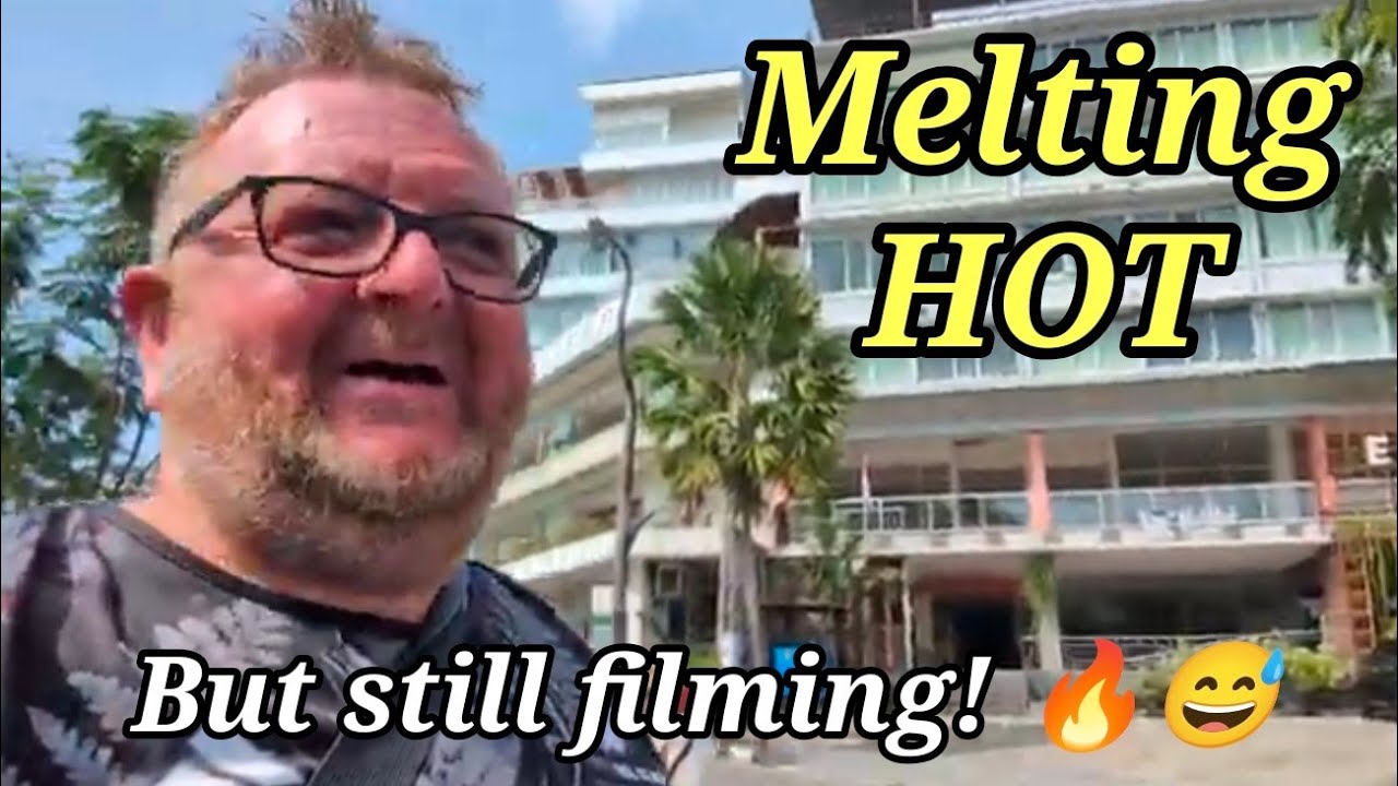 Sweating It Out! Walking Tour in Tropical Heat. - YouTube