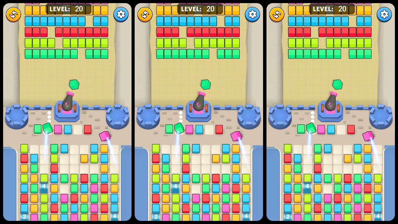 Jam Blocks Cannon Games (Gameplay Android) - YouTube