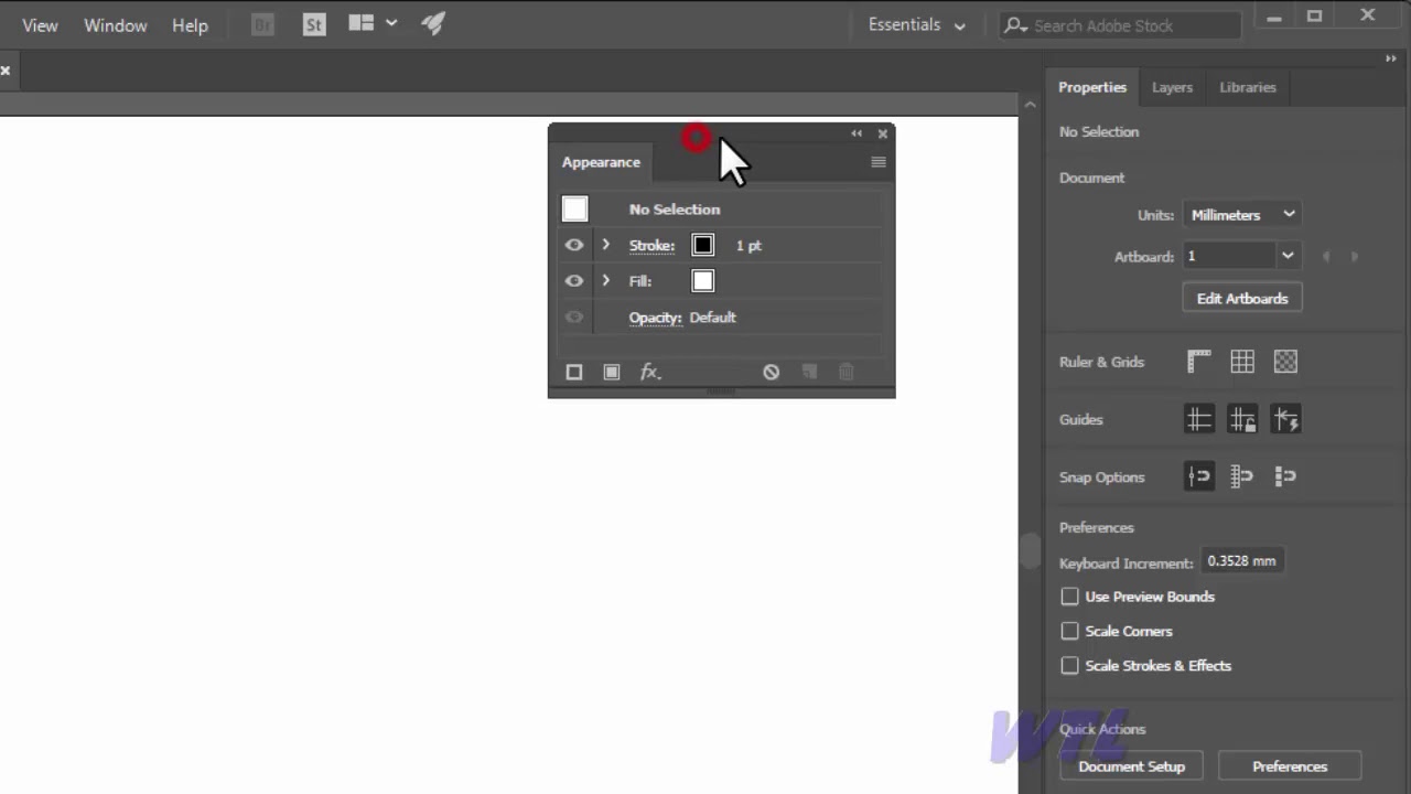 Building and saving your own workspace Adobe illustrator Tutorial in ...