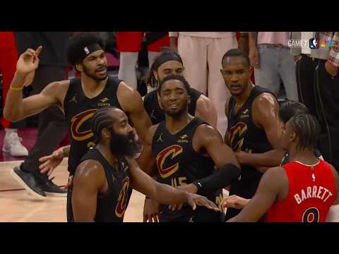 Cavs and Raptors get into it at end of Game 7 & Jarrett Allen tells them to go home
