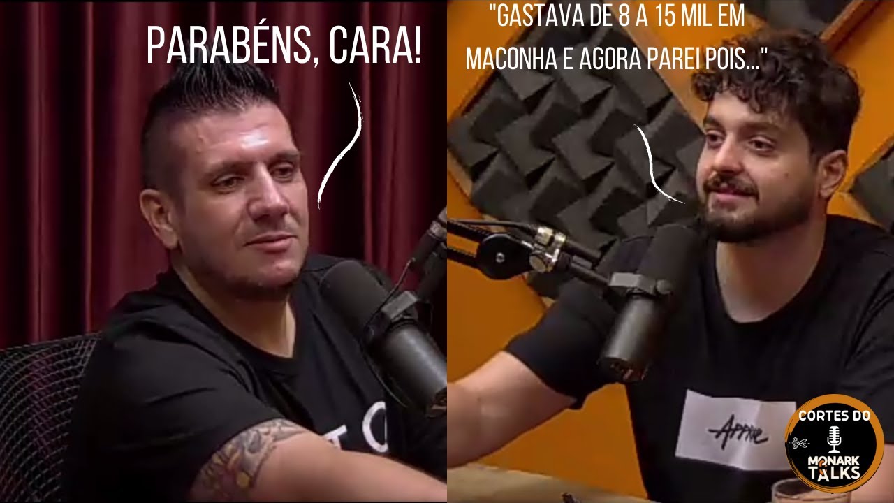 MONARK DIZ TER PARADO DE FUMAR MACONHA E VENOM O PARABENIZA. - YouTube
