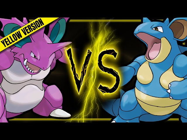 Tyranitar Vs Nidoking