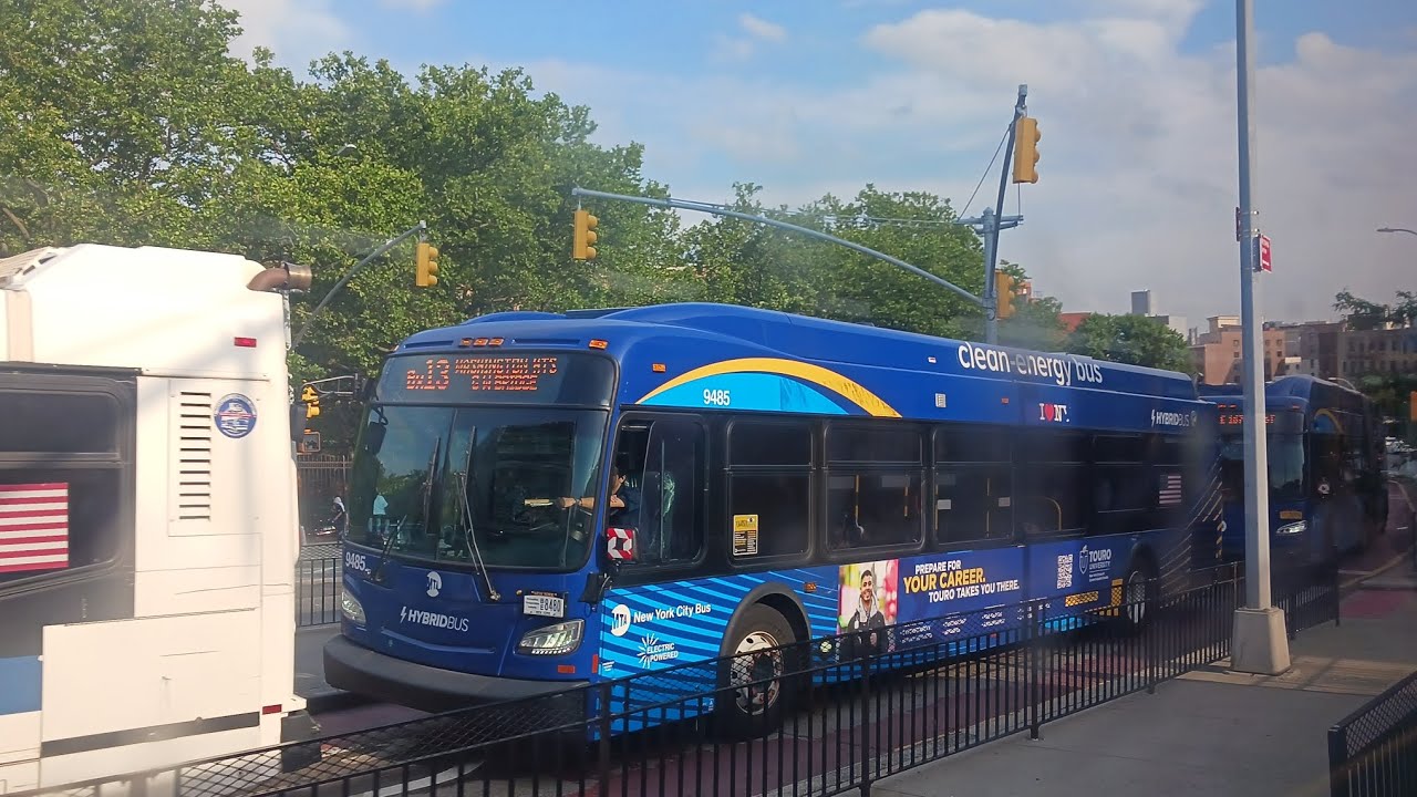 MTA XD40 9485 on the Bx13 - YouTube