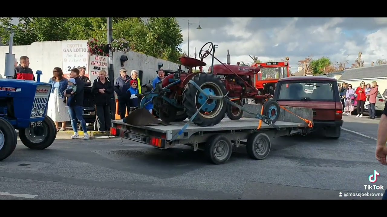 Kilflynn Co Kerry Vintage Tractor Run 2024. - YouTube