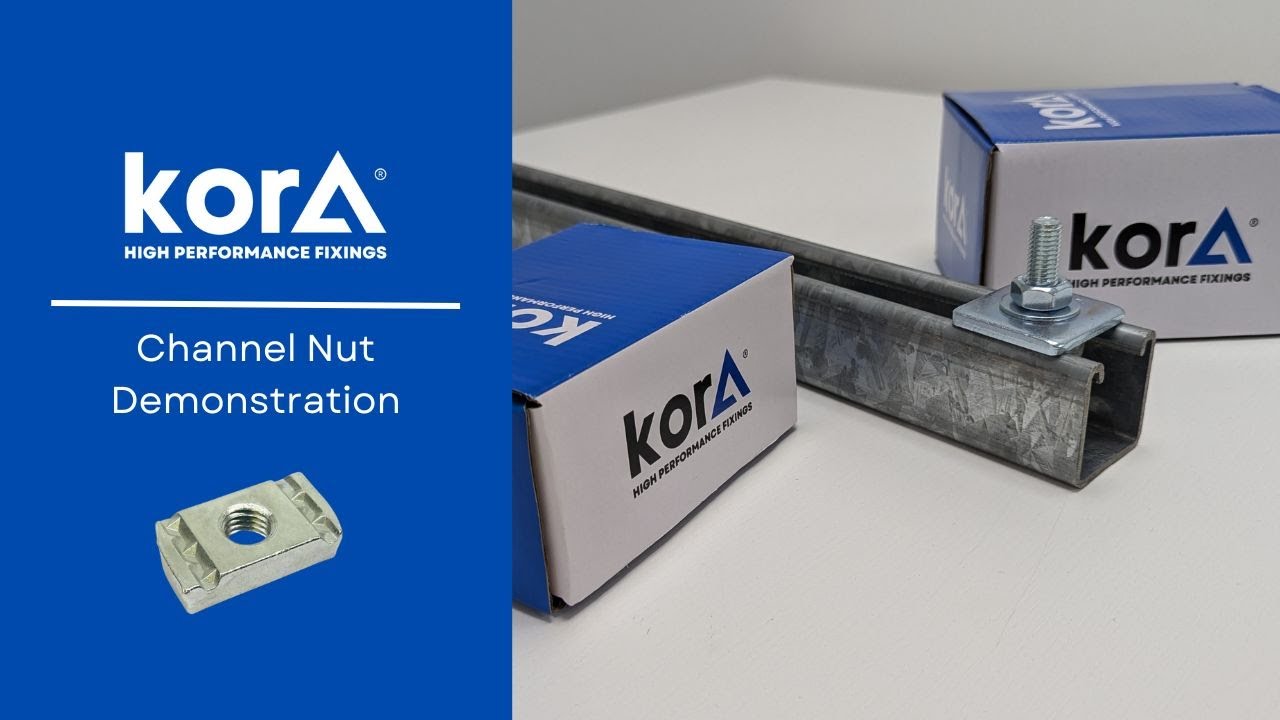 Channel Nut Product Demonstration - YouTube