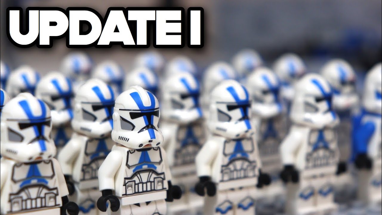 Building A LEGO Star Wars 501st Army | Update 1 - YouTube