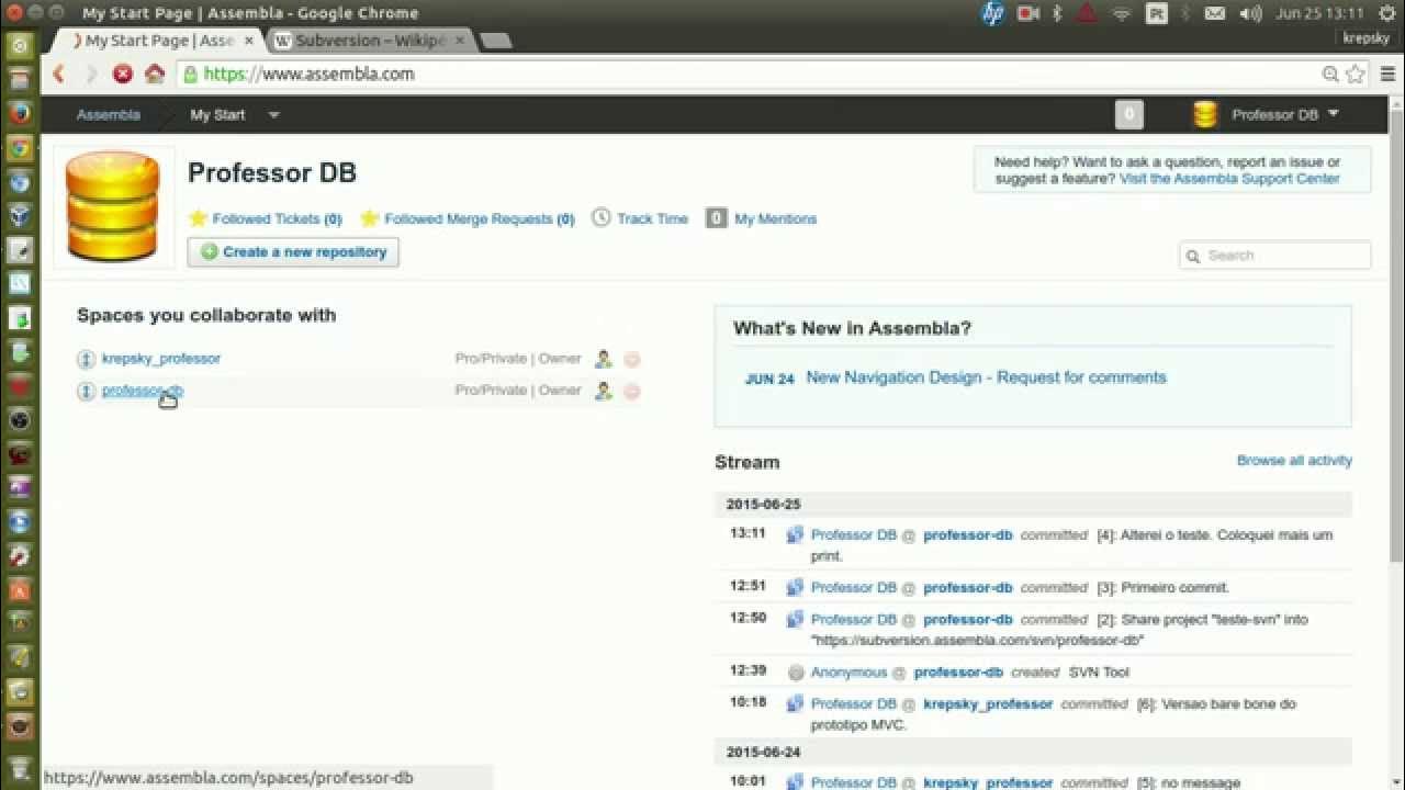 Checkout e commit de projeto Java via Eclipse SVN Subversive - YouTube