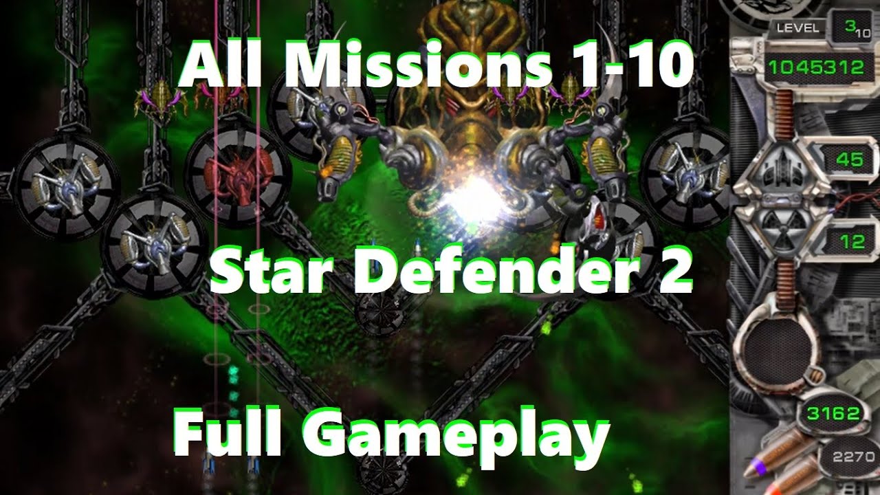 Star Defender 2 New Updates! - MyPlayCity Pack - Full Gameplay - All ...
