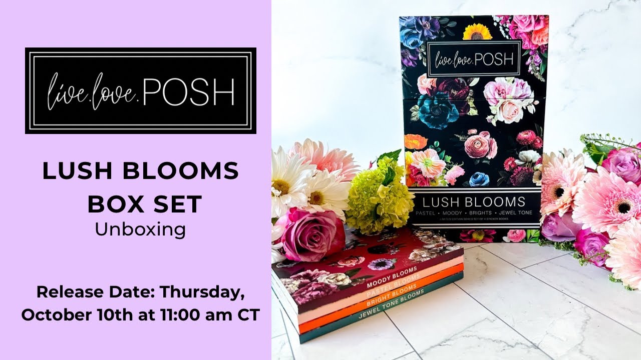LUSH BLOOMS BOX SET UNBOXING - YouTube
