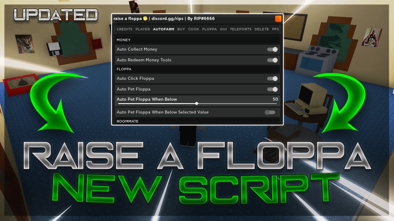 [NEW] Raise A Floppa SCRIPT/GUI *2022* (Showcase) (Pastebin) - YouTube