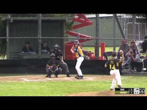 Dylan Azrein with a great diving catch for Northern Melbourne Twins | Little League Invitational