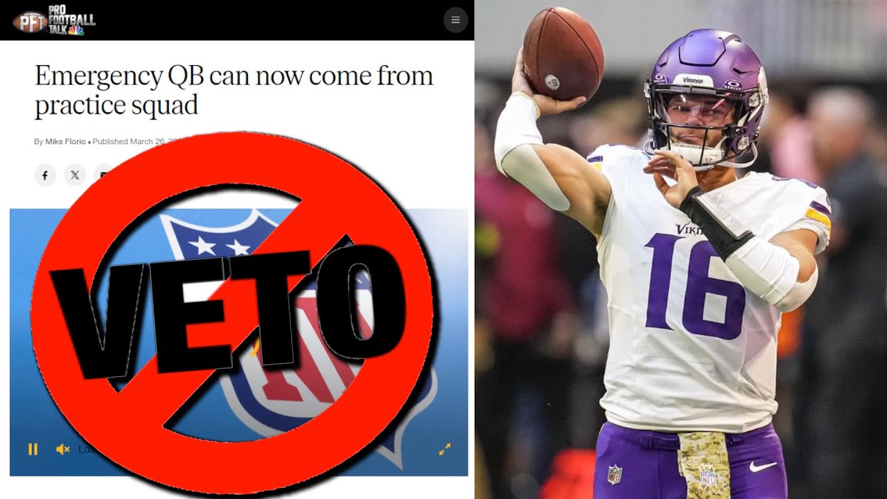 EXPLAINED: NFLPA Vetoes Revised "Emergency 3rd QB Rule", What it Means ...