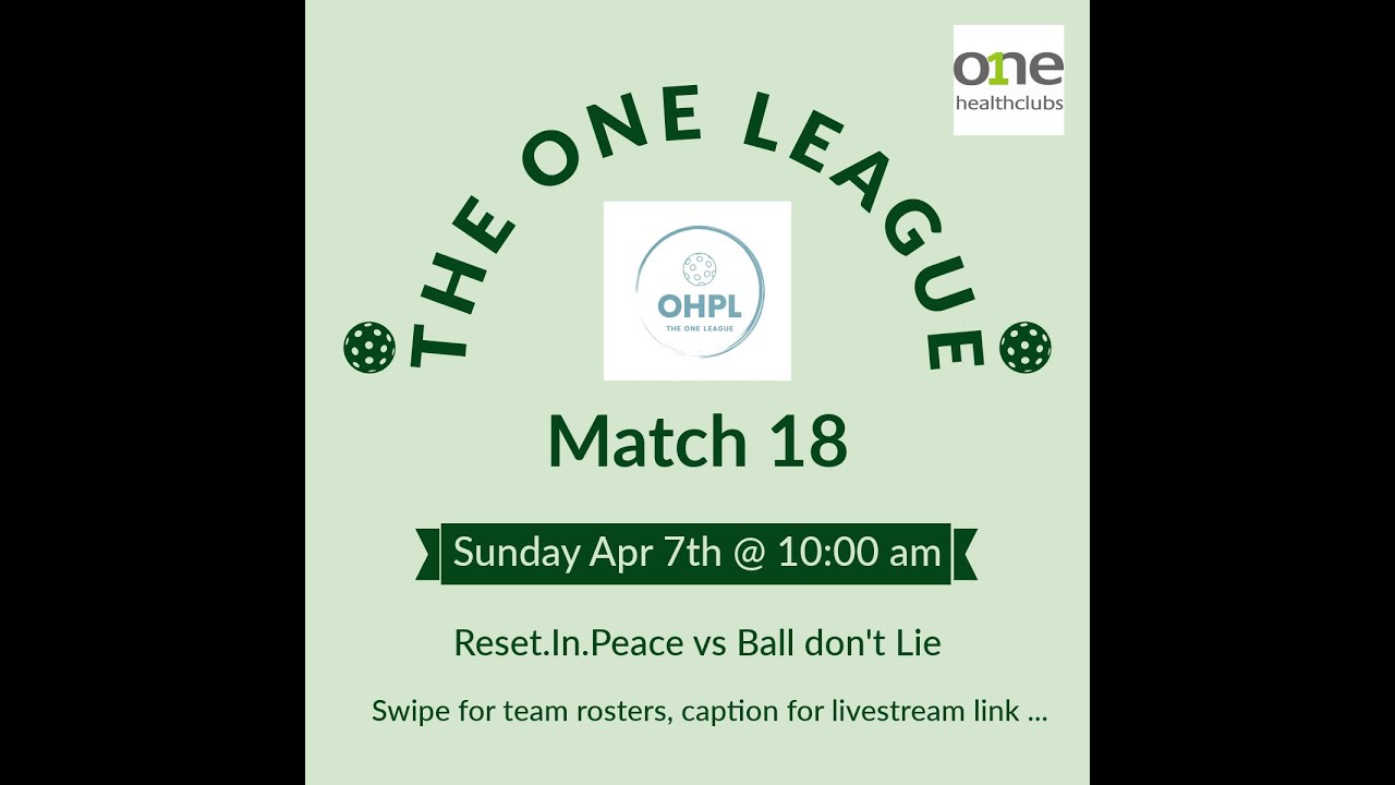 OHPL - Reset in Peace vs Ball don’t lie - YouTube