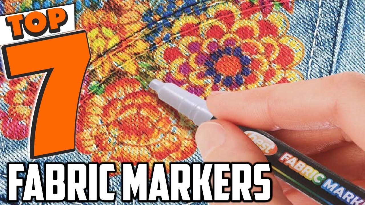 7 Best Fabric Markers for Vibrant and Long-Lasting Designs - YouTube