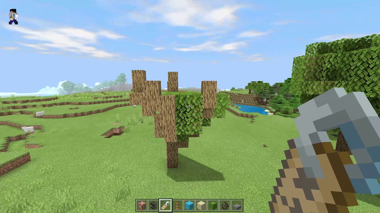 Minecraft Block Animation - Growning Tree - YouTube