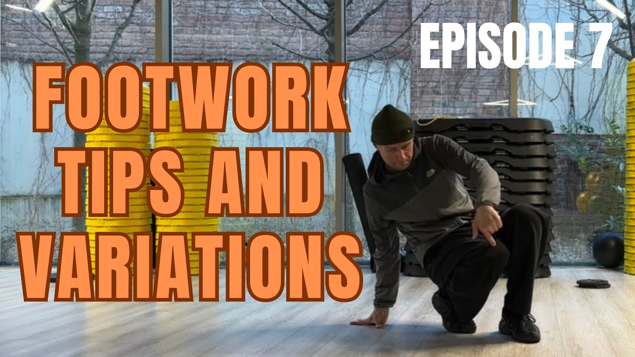 Bboy Intact footwork tips and variations episode 7 - YouTube