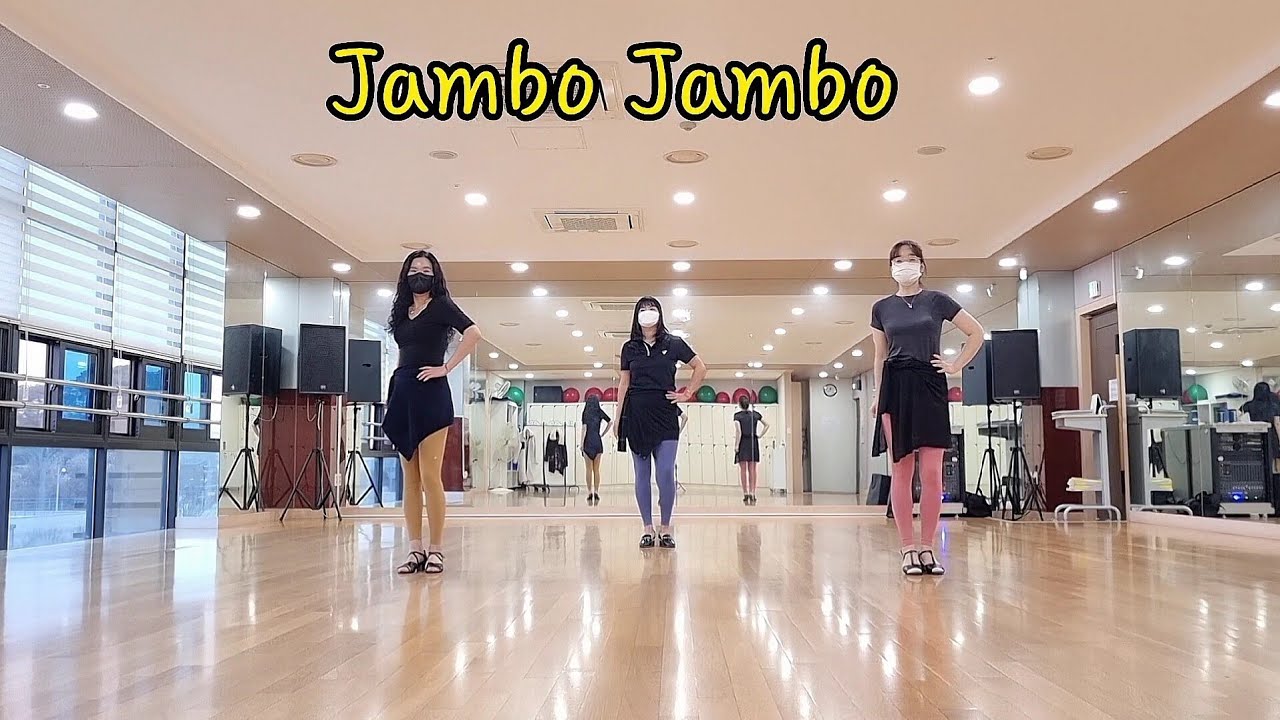 Jambo Jambo(Absolute Beginner)초급 - Line dance (Demo) - YouTube