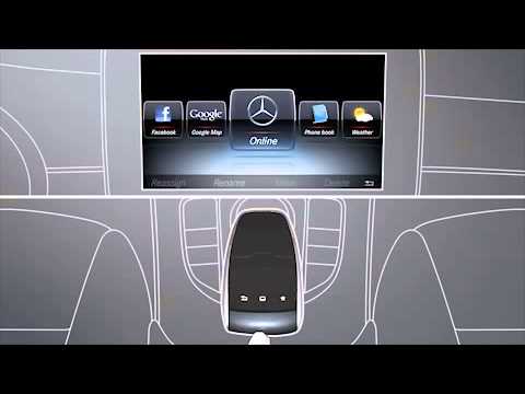 Mercedes Benz C Class W205 2014 Touchpad How To Use - YouTube
