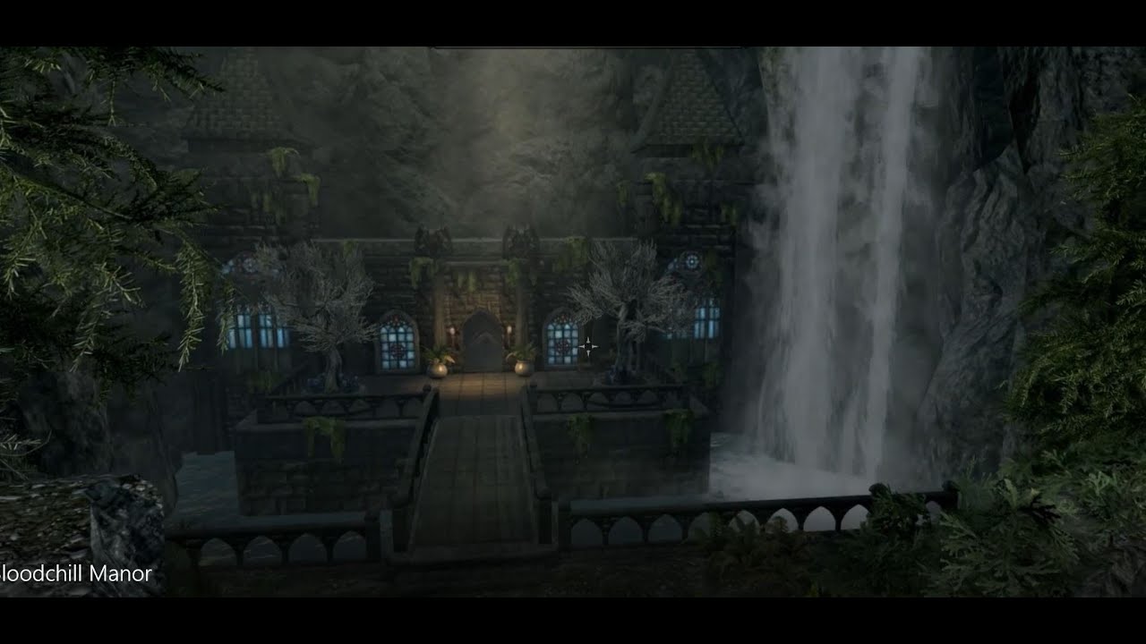 Bloodchill Manor - Skyrim Anniversary Edition House Mod - YouTube