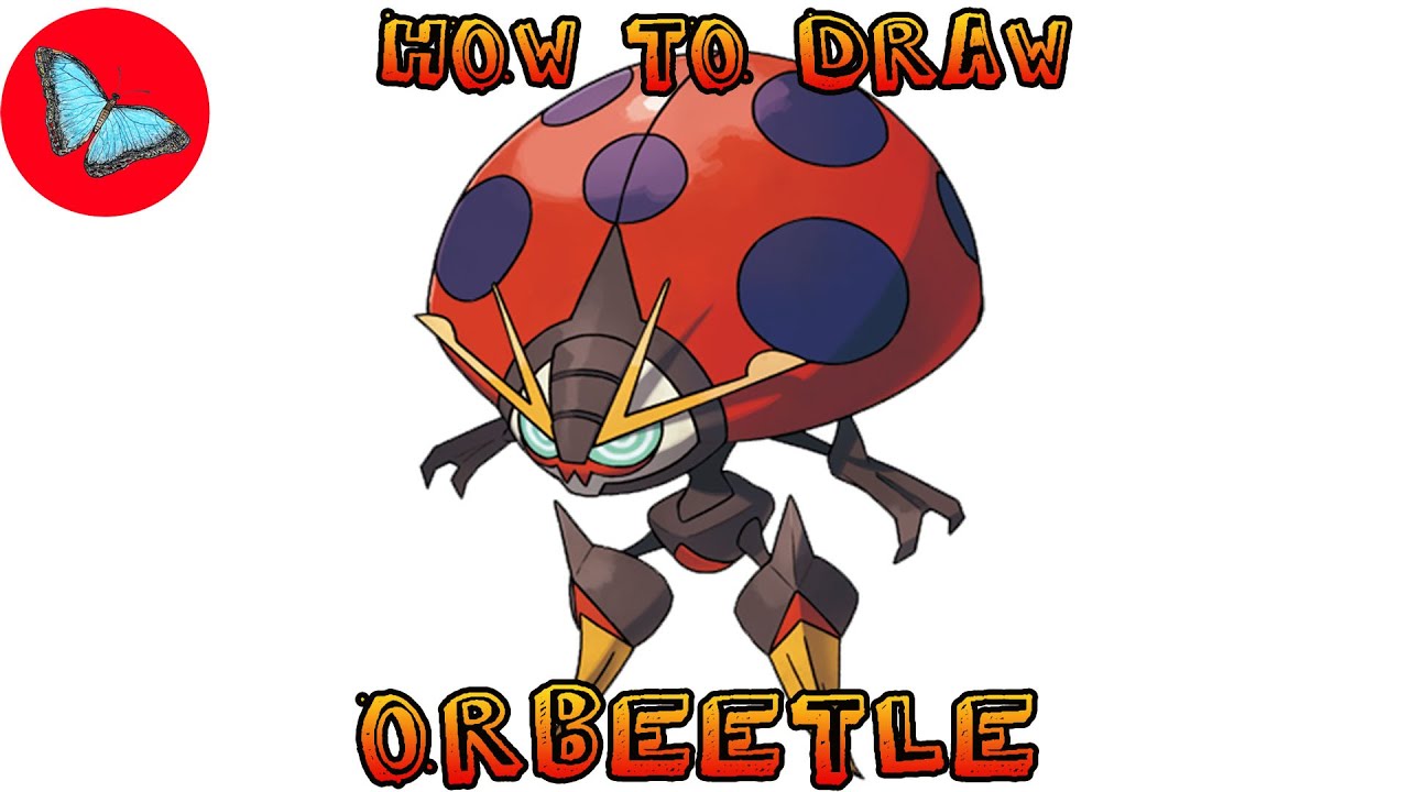 How To Draw Pokemon - Orbeetle | Drawing Animals - YouTube