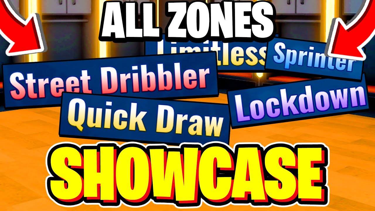ALL ZONES SHOWCASE In BASKETBALL ZERO! Roblox - YouTube