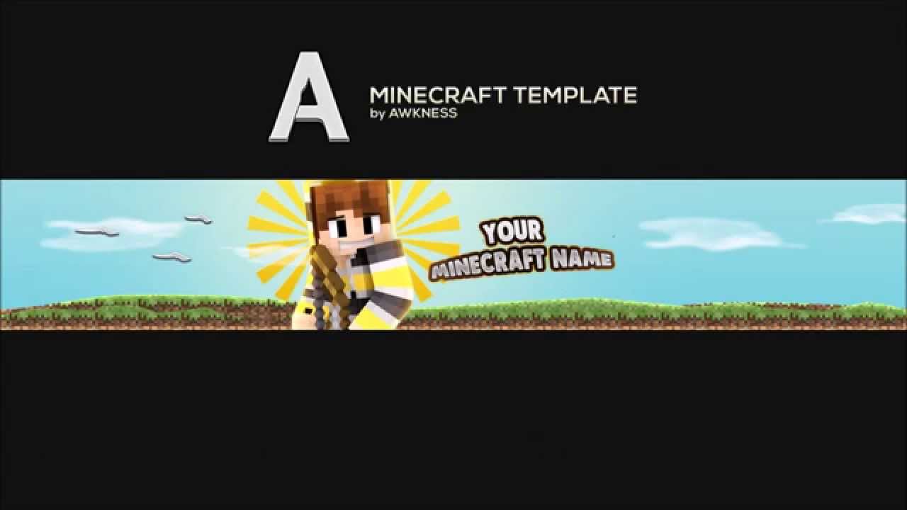 MINECRAFT YTB TEMPLATE 2015 | EPIC & FREE | DL IS UP! - YouTube