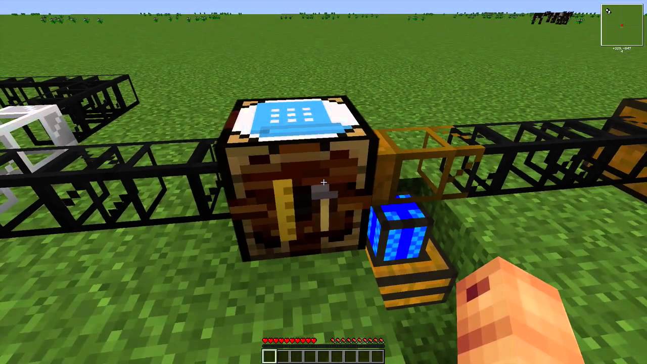 Xombit Games | Mesa de crafteo automática de Buildcraft - YouTube