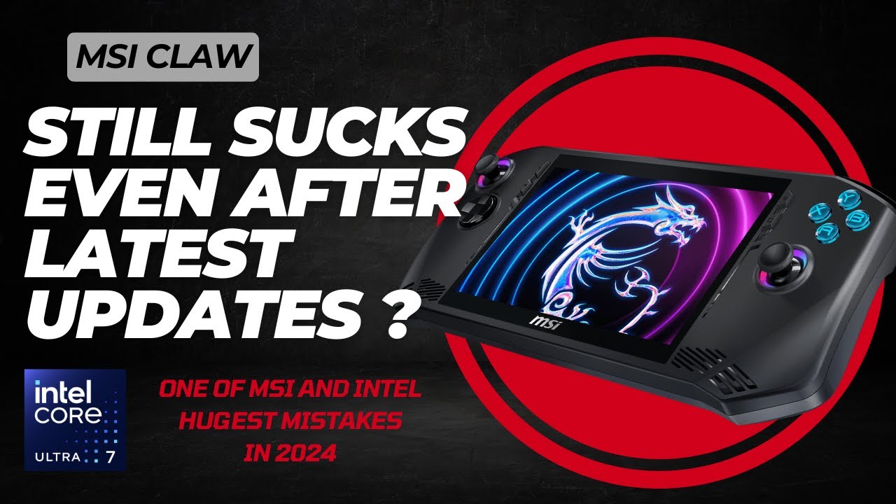 MSI Claw Gaming handheld Review - Worth it after the updates? - YouTube