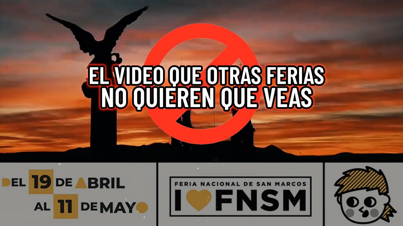 🚫EL VIDEO QUE LAS OTRAS FERIAS NO QUIEREN QUE VEAS - YouTube