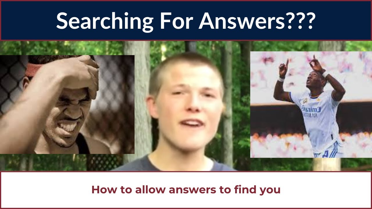 Searching For Answers??? How to allow answers to find you and unleash ...