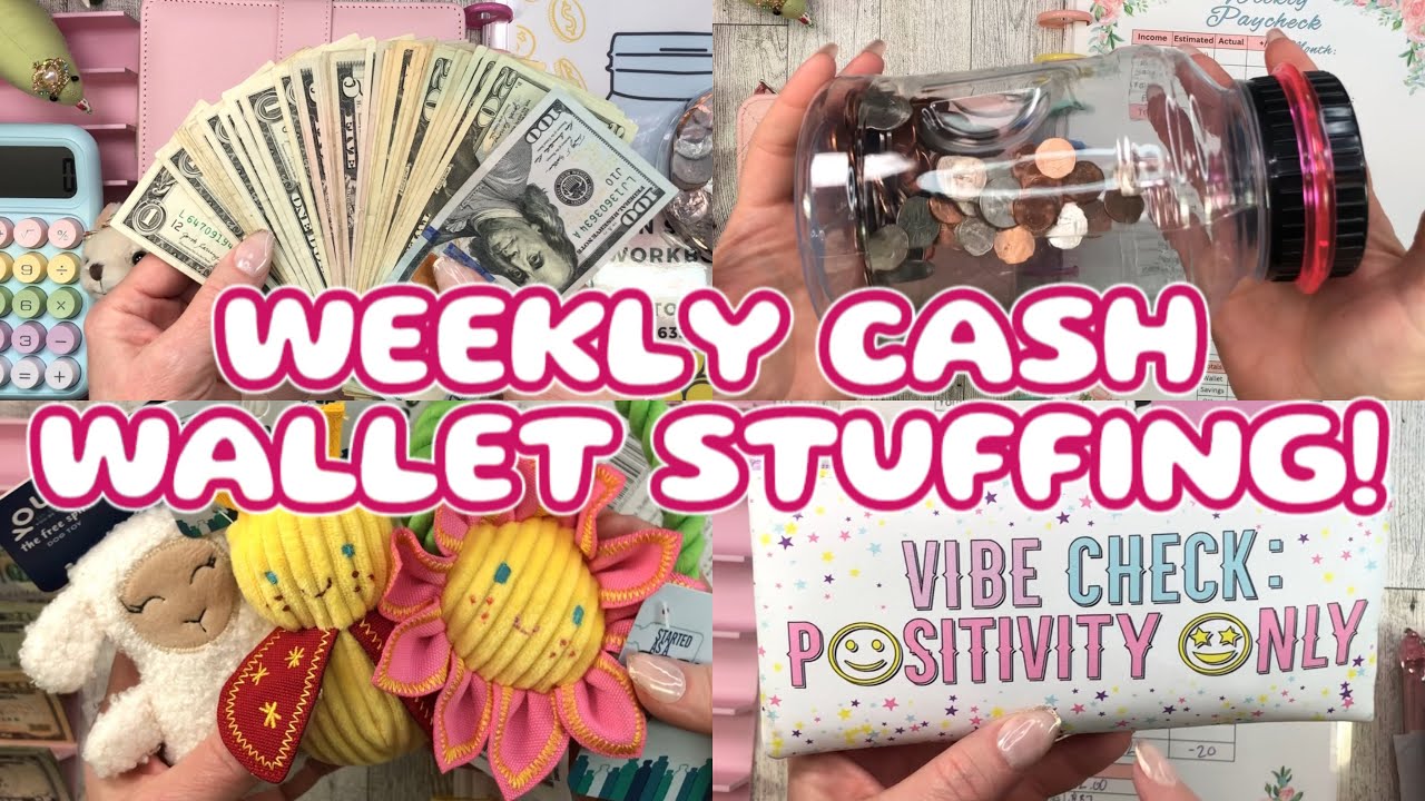 WEEKLY CASH WALLET STUFFING Cash envelope budgeting and saving for ...