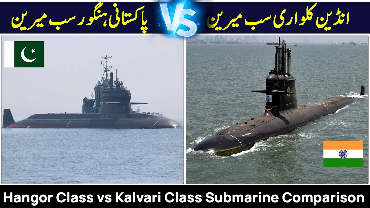 Hangor Class vs Indian Kalvari Class Submarine Comparison - YouTube
