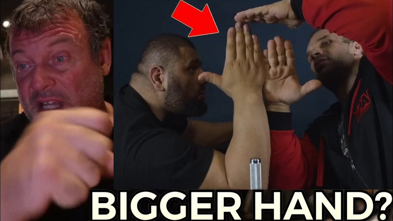 DEVON ON LEVAN'S HAND BEING BIGGER THAN DENIS CYPLENKOV'S - YouTube
