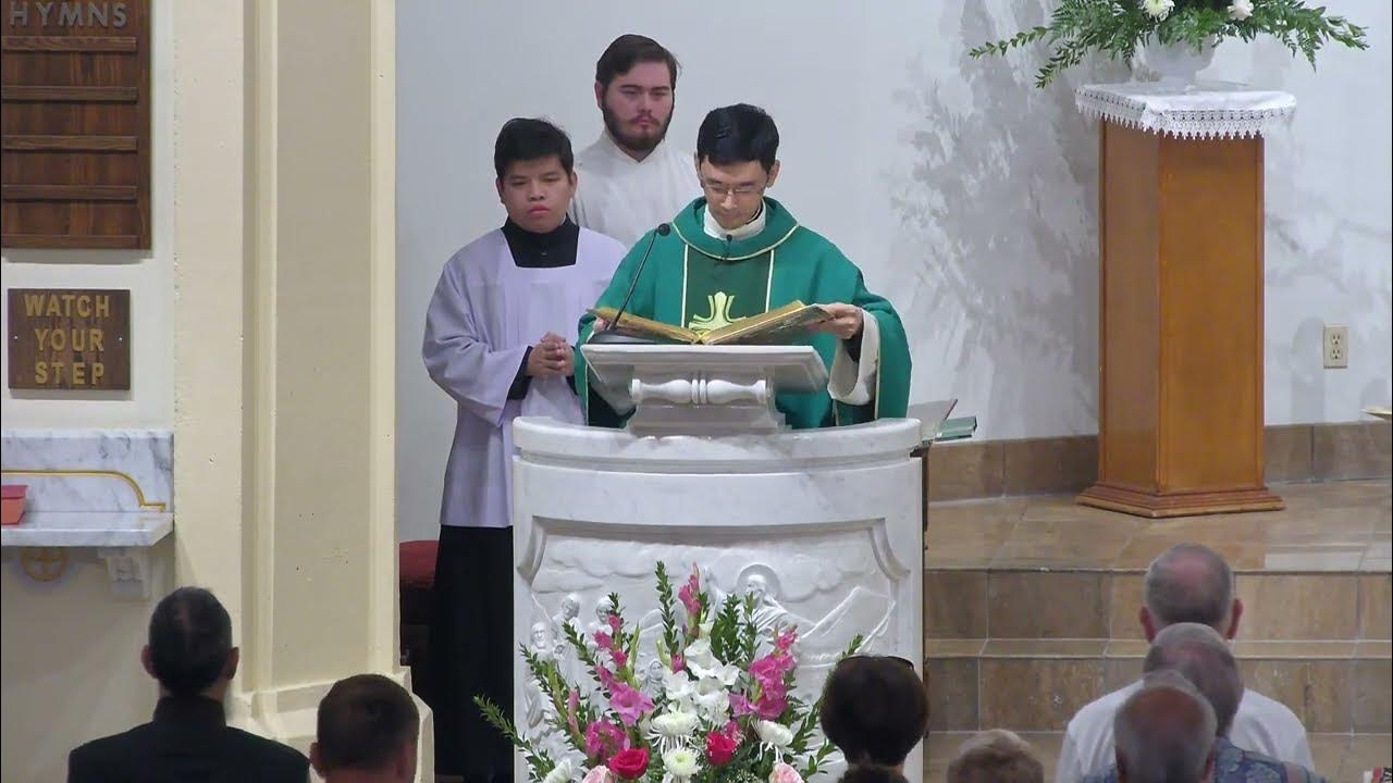 7:30 AM Mass, Twenty-eighth Sunday in Ordinary Time - YouTube