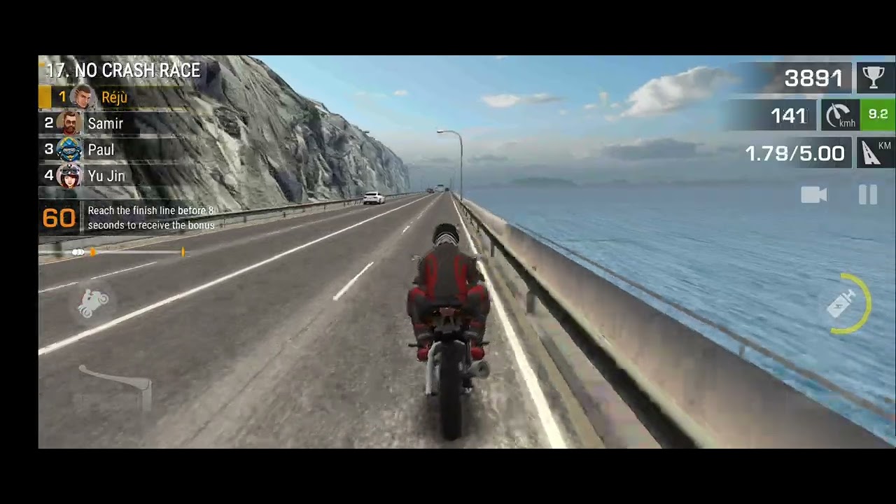 Police chase bike racing - YouTube