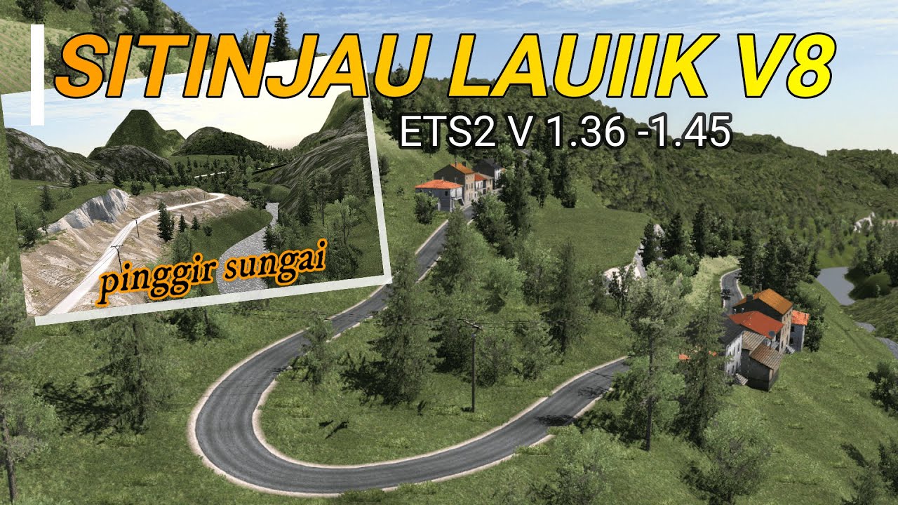 New!!! Map Sitinjau Lauik V8 - YouTube