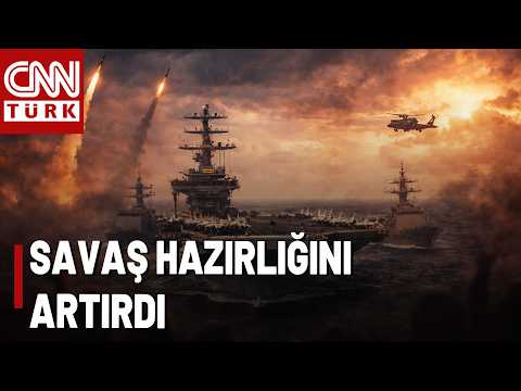 SON DAKİKA🚨Trump, İran'a 3. Uçak Gemisini Gönderdi! ABD Savaş Yığınağına Devam Ediyor