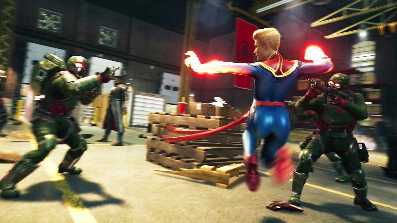 Captain Marvel is OP 🔥 - Marvel's Midnight Suns (Xbox Series X Gameplay ...