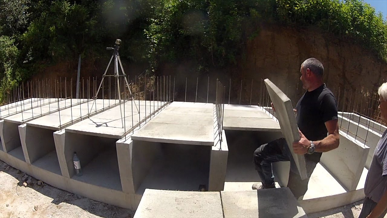 Fabriquer 140 dallettes en béton 3/3 - YouTube